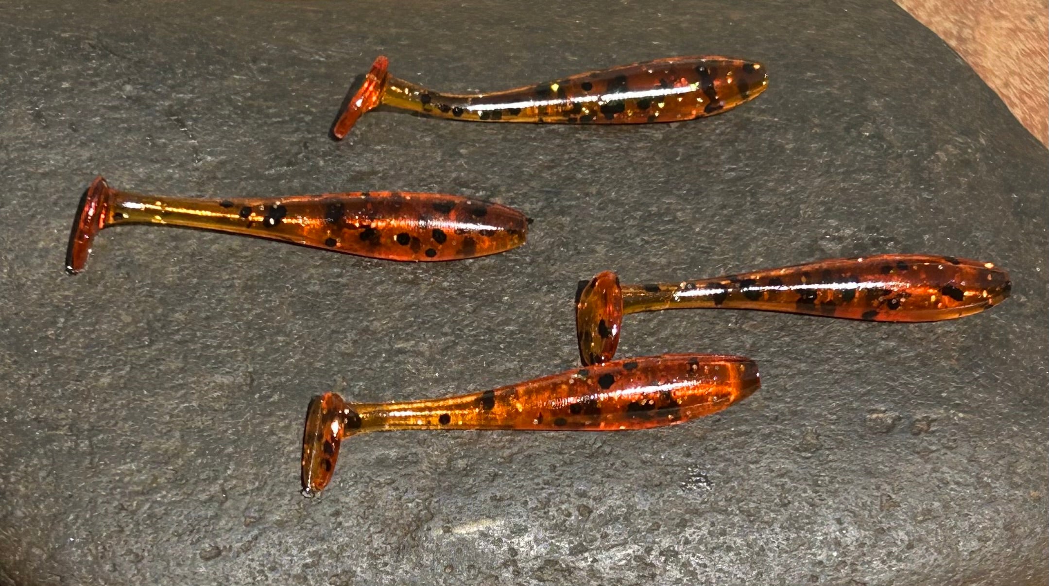 2" Slick swim bait – Scorch Baits & Tackle